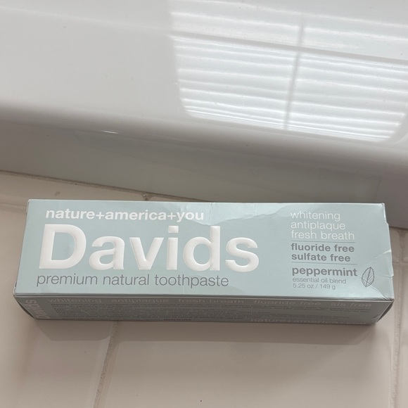 davids | Other | Davids Premium Natural Toothpaste Brand New | Poshmark